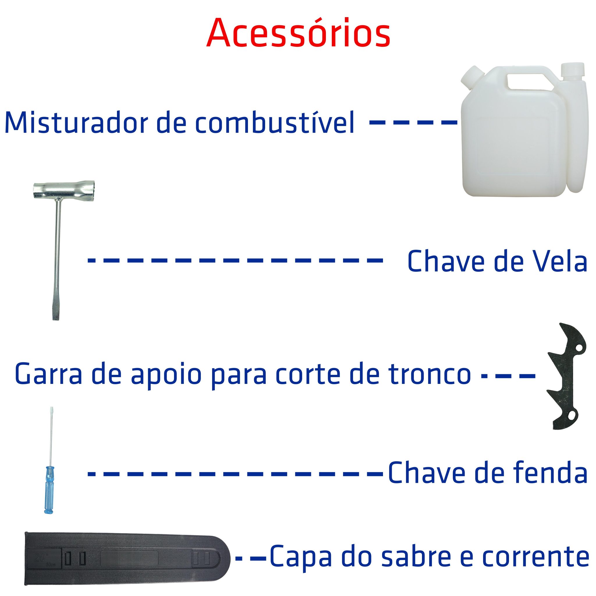 Motosserra a gasolina SAW5200 – INTECH MACHINE