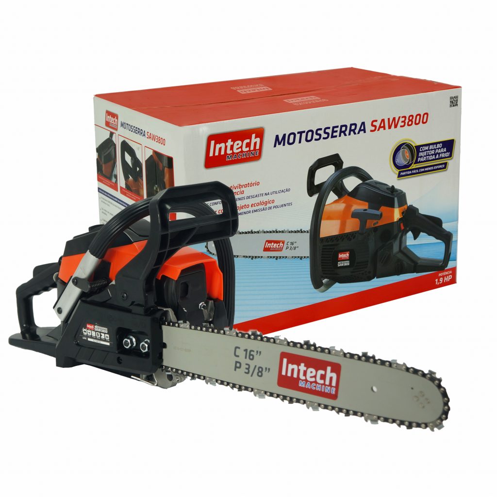 Motosserra à gasolina SAW3800 – INTECH MACHINE