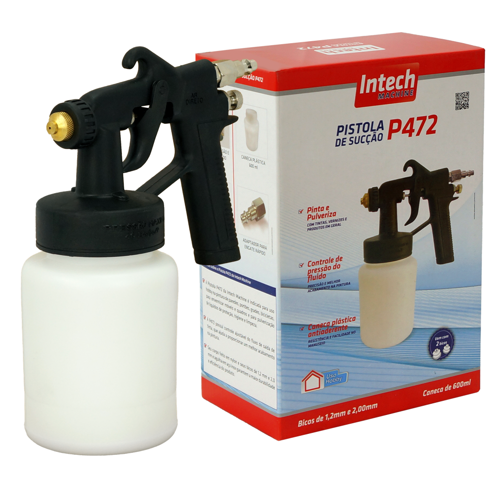 Pistola de ar direto em nylon P472 – INTECH MACHINE