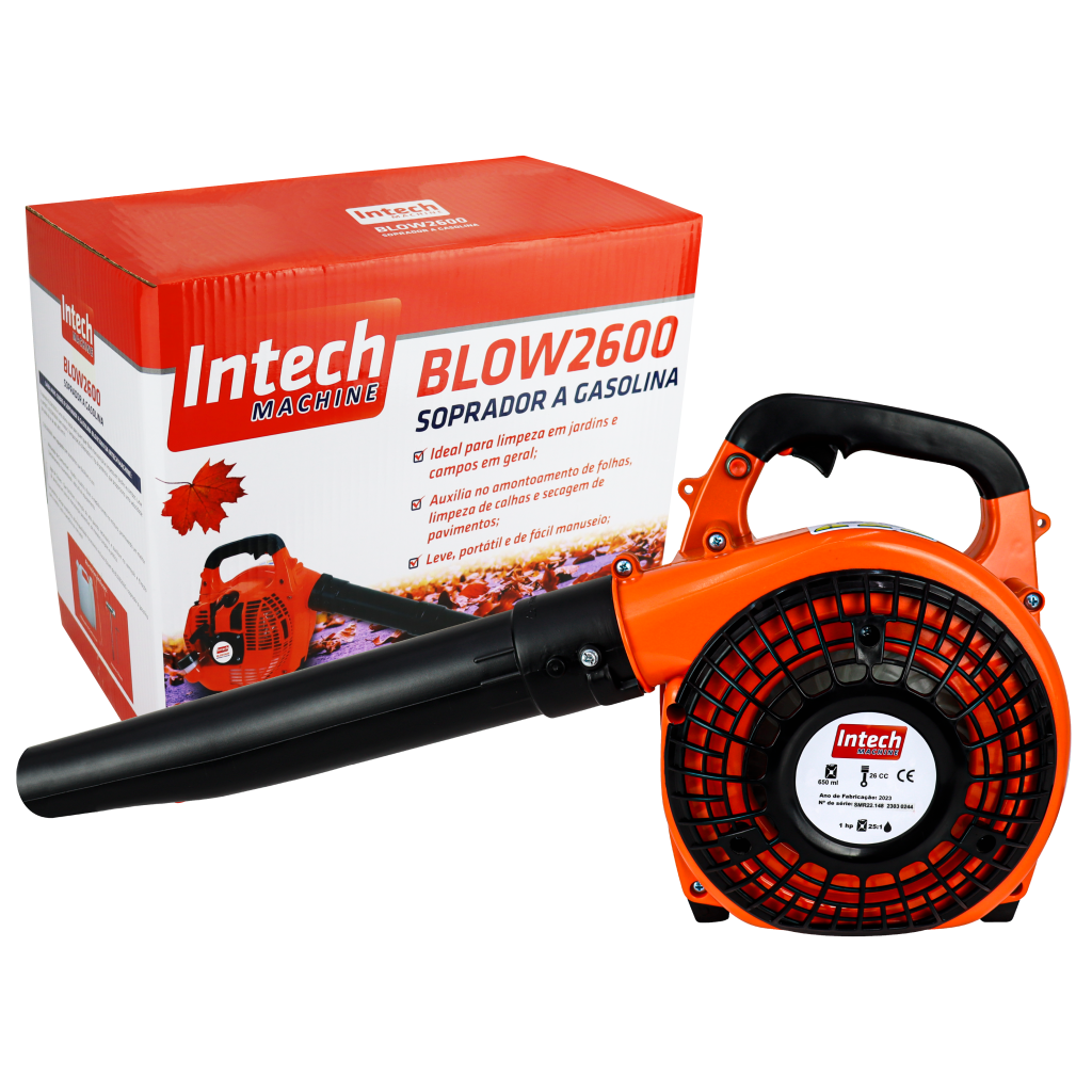 Soprador à gasolina BLOW2600 – INTECH MACHINE